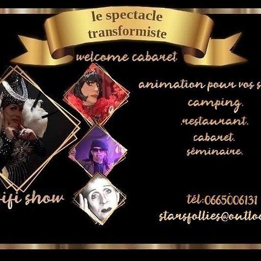 Artiste transformiste la fifi show / PAS DE CALAIS - Acteur Fête France